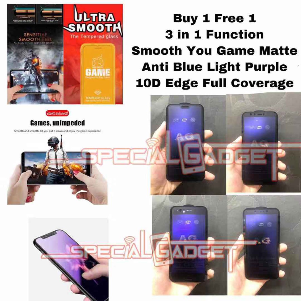 Oppo F5/A3S/A5s/F1s/A71/A83/R9s/A57 10D Edge Full Smooth Gaming Matte ...