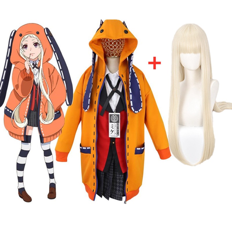 Anime Vetement Manga Yomoduki Runa Cosplay Costume School Uniform ...