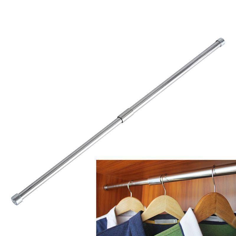 FSF Clothes Rod Clothes-Hanging Wardrobe Rod Curtain Rod Stainless ...