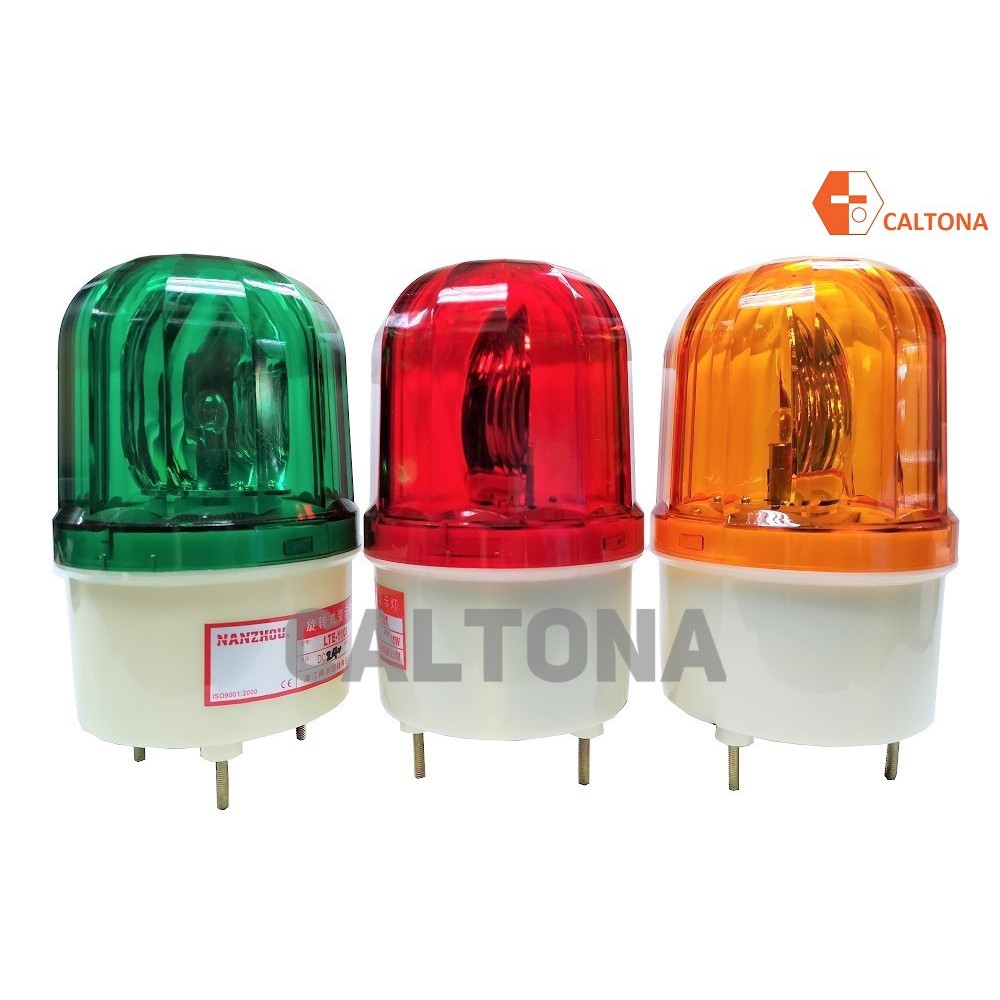 12VDC, 24VDC, 240VAC WARNING LIGHT BULB ROTARY EMERGECY STROBE LIGHT ...