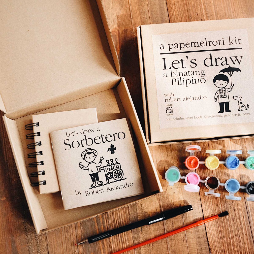 Papemelroti Let's Draw with Robert Alejandro Painting DIY Kit | Arts ...