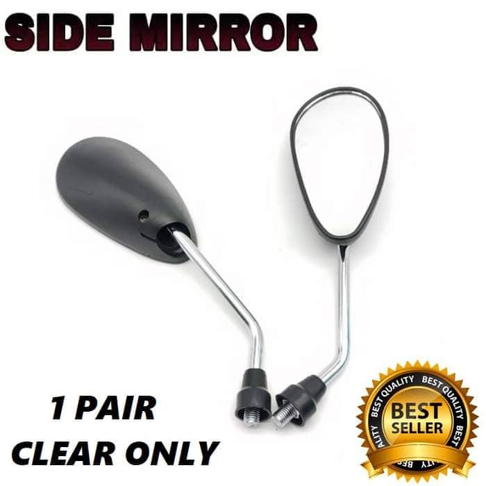 YAMAHA MIO GEAR SIDE MIRROR Motorcycle STOCK type SHORT STEM STANDARD ...
