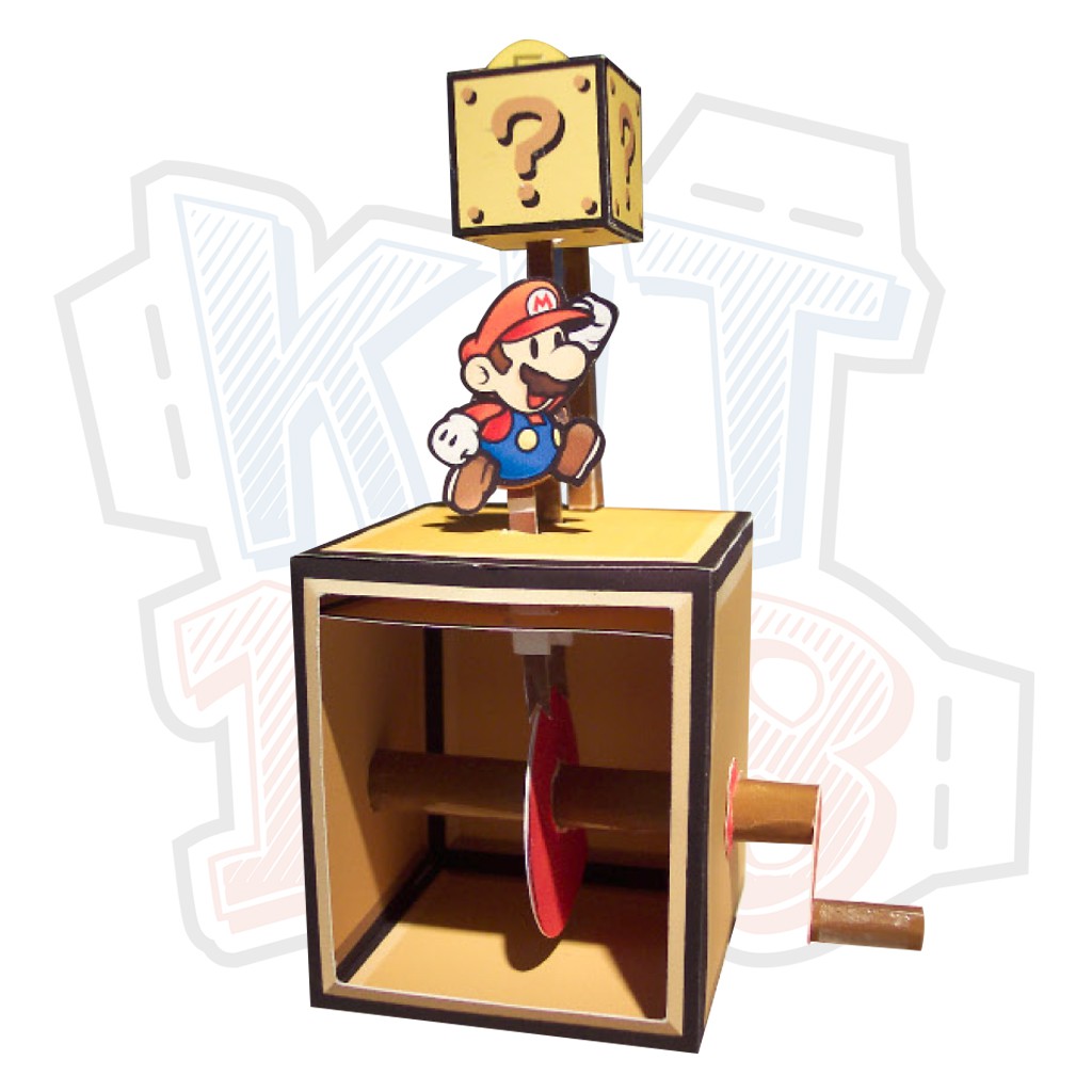Moving Super Mario Paper Model | Shopee Philippines