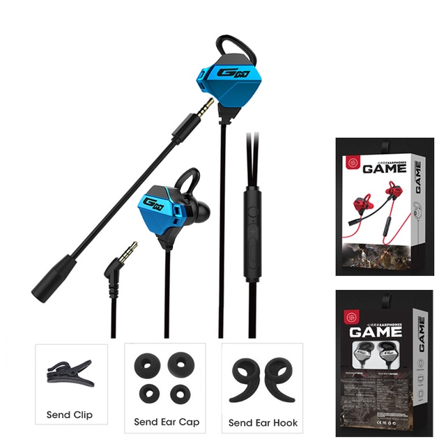 SPRISE G10 Premium Earphones Gaming With Dual Microphone Cool Stylish ...