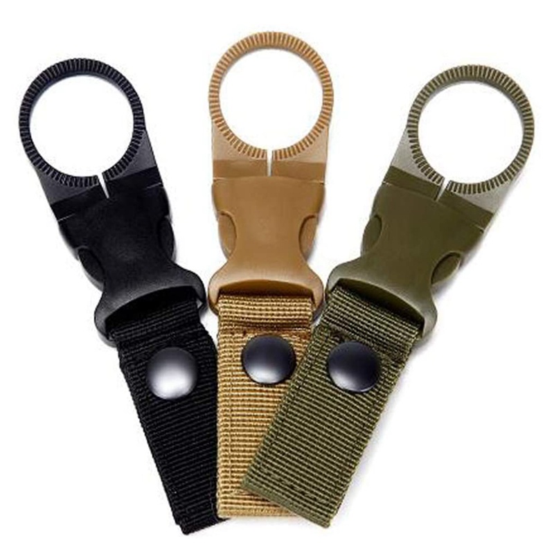 Nylon tactical outdoor gear hoop with lock buckle, water bottle buckle ...