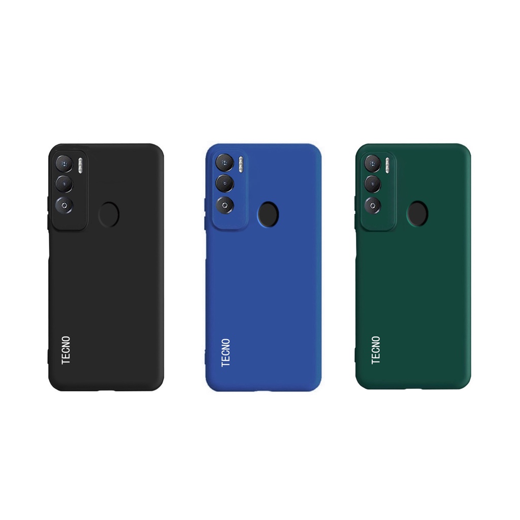 [Ready Stock] Silicon New Phone Casing For Tecno Pova 3/LE6 Pova 2 ...