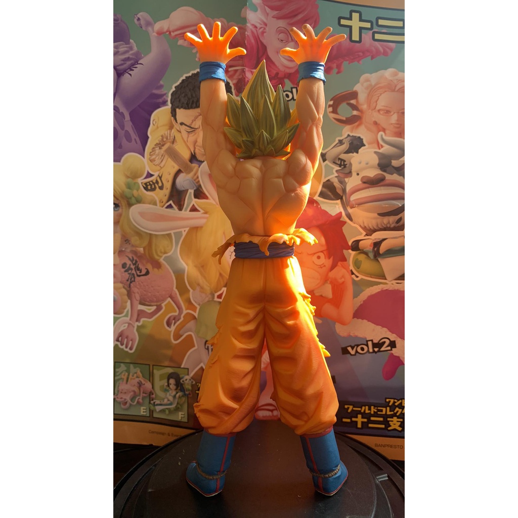 Genuine Japanese Dragon Ball Model - Goku Super Saiyan Genki Dama ...