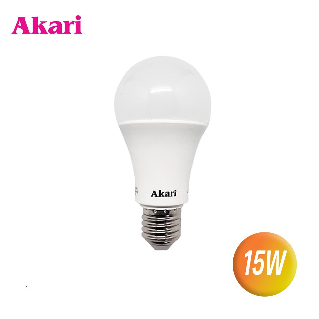 Akari (APLED3-15WW) LED Bulb Warm White 15 Watts | Shopee Philippines