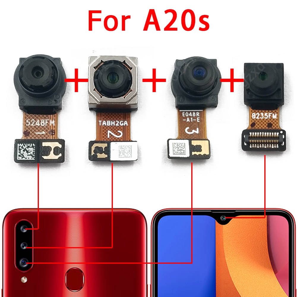 Original Front Back Camera For Samsung Galaxy A20 A20e A20s Selfie Rear ...