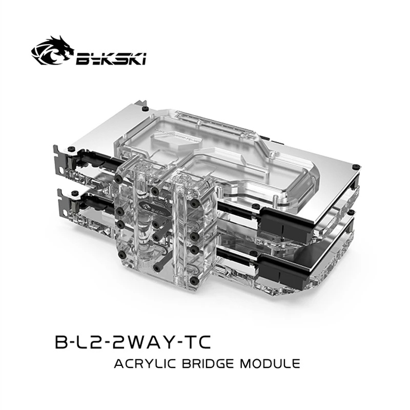 Bykski Multi Video Card Bridging / Terminal Module Acrylic Connectors ...