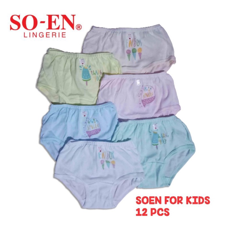 Soen Original 6/12 pcs Random Cute Designs for kids | Shopee Philippines