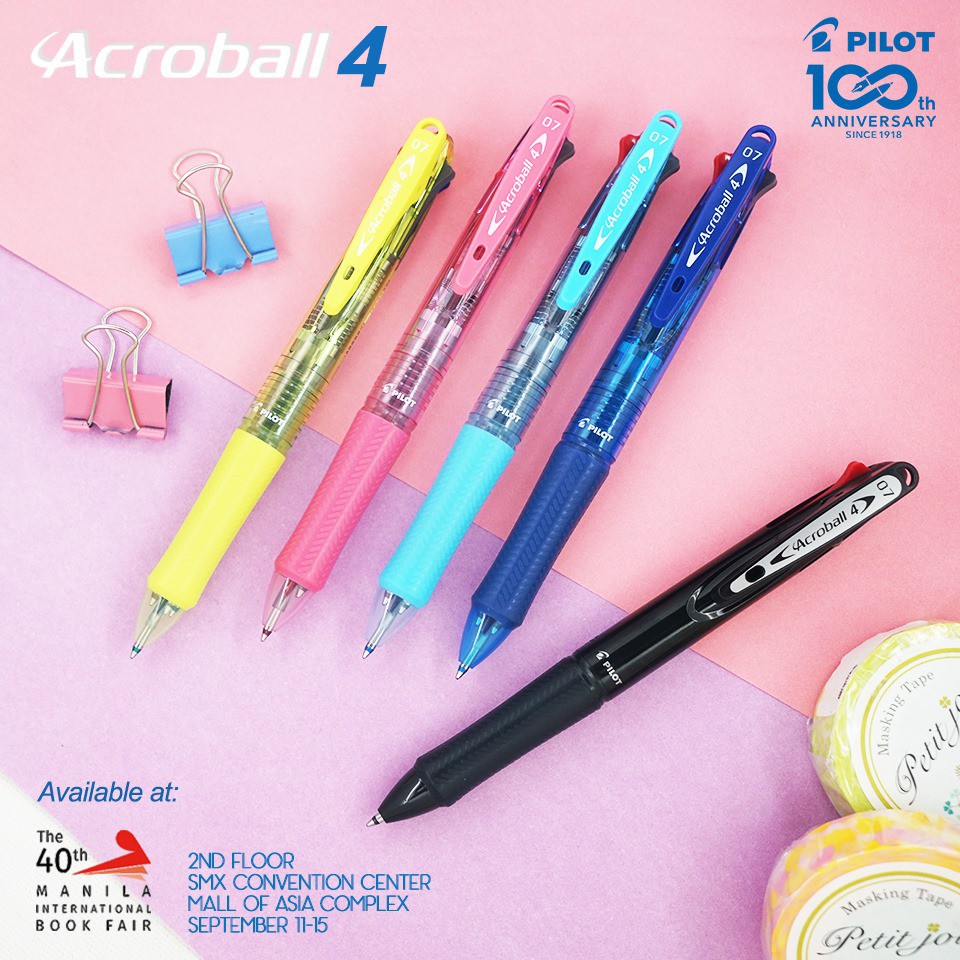 Pilot Acroball 4 Multi Pen (0.7mm) | Shopee Philippines
