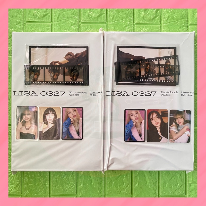 BLACKPINK Lisa 0327 Photobook Vol. 3 Limited Edition Lalisa Photobook ...