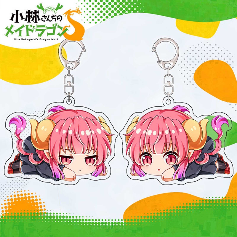 Panda Miss Kobayashi's Dragon Maid Animation Peripheral Acrylic Double ...