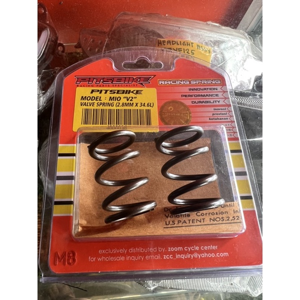 Pitsbike Valve spring Version 2 V2 Mio sporty Mio100 Mio115 2.8mmx34.6L ...
