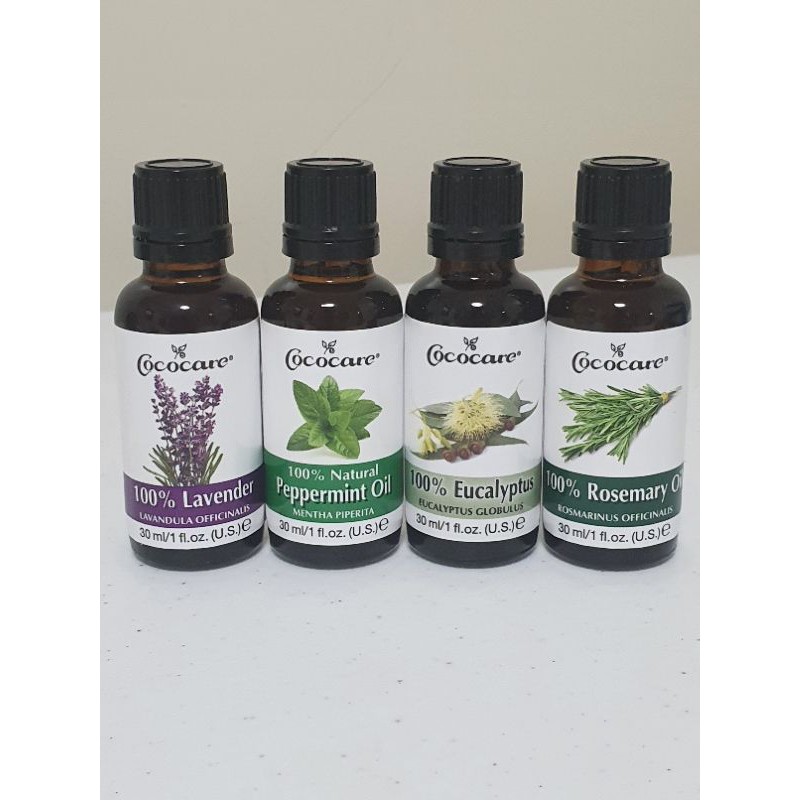 Cococare 30ml 100% Pure Essential Oil from USA - Lavender, Peppermint ...