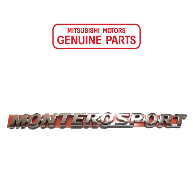 Mitsubishi Montero GEN2 2008-2015 Emblem - MONTEROSPORT | Shopee ...
