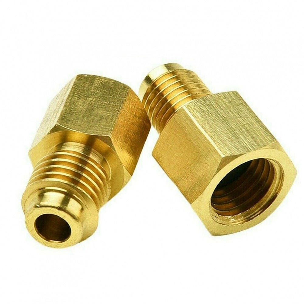 Adapter 1/4 Female Flare Accessories Brass Fitting Fittings Replacement ...