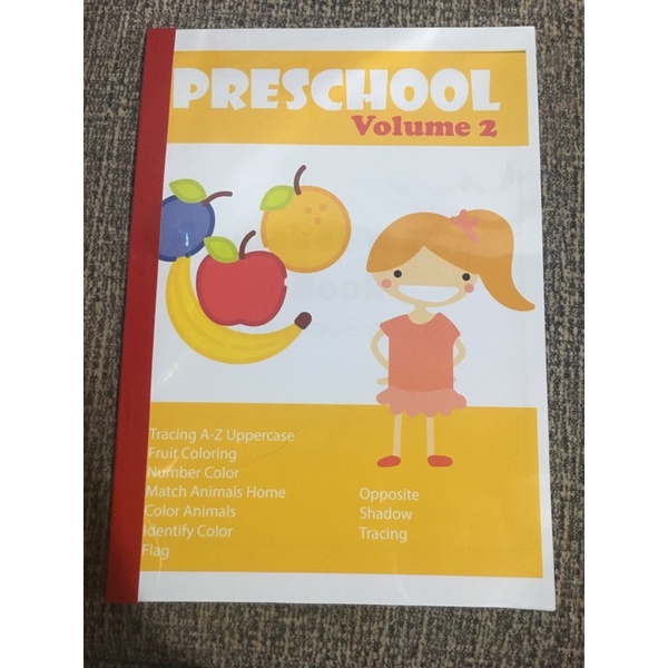 nursery workbook 50pages - volume 2 -tracing, coloring, abc- mooniztar ...