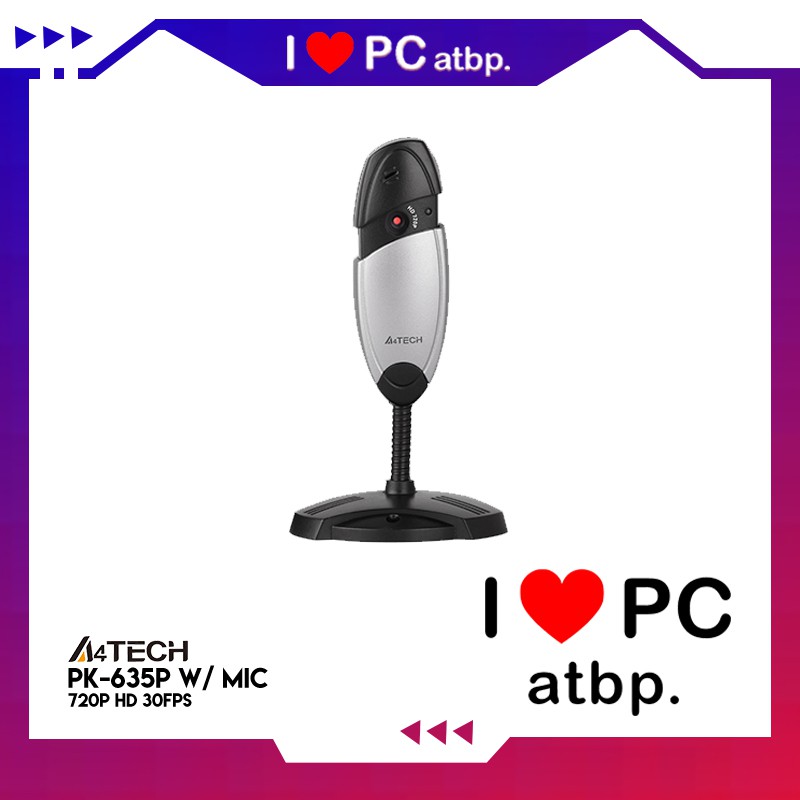 A4Tech PK-635P Webcam 720P HD 30FPS w/ MIC | Shopee Philippines
