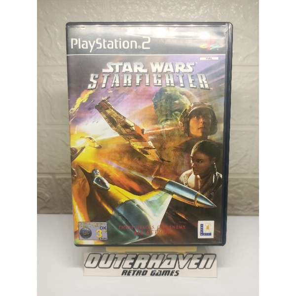 PS2 Star Wars Starfighter PAL (Standard Edition) | Shopee Philippines