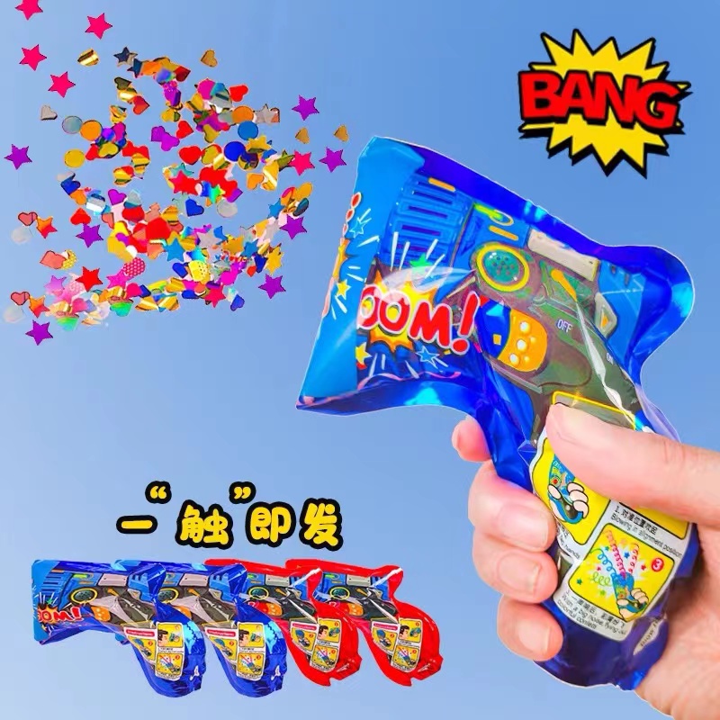 NEW W/STRAW Mini Confetti Gun Party Popper For Wedding/Birthday ...