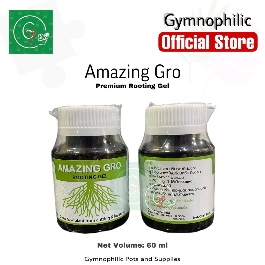 Gymnophilic Premium Amazing Gro -Rooting Gel 60ml | Shopee Philippines