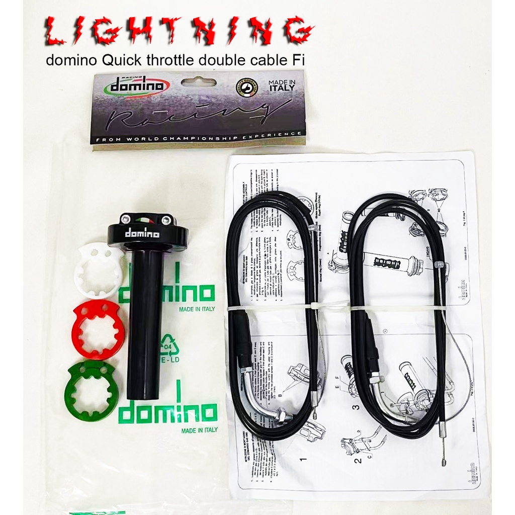 domino Quick throttle double cable Fi can carburator type | Shopee ...