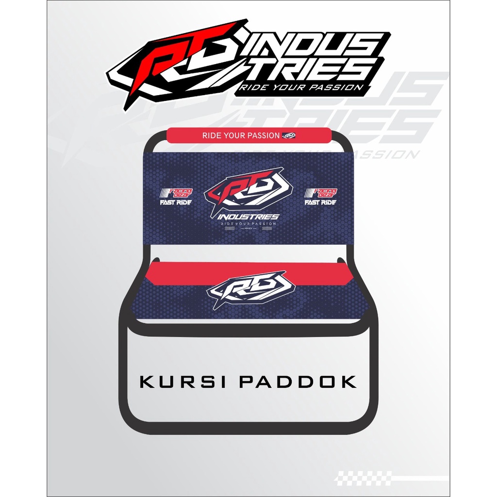 Racing Paddock Chair/Folding Chair/Rg Industries Paddock Chair | Shopee ...
