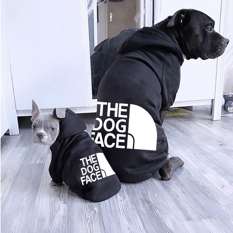 Plus Size 3XL-9XL Big Dog Warm Sweatshirt Dogs Winter Pet Clothes Dog ...