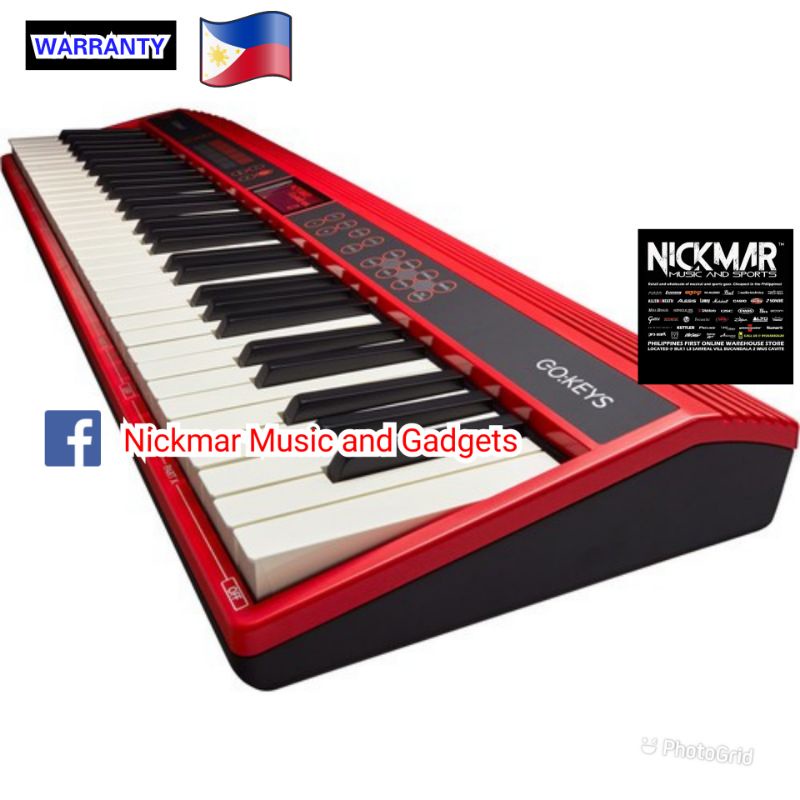 Roland Go Keys 61 keys red Digital Piano / Roland Go piano 61 keys ...