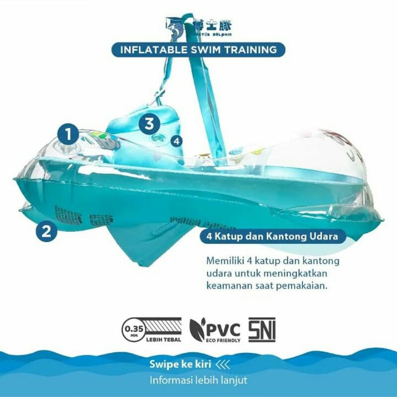 Doctor Dolphin Inflatable Swim | Shopee Philippines