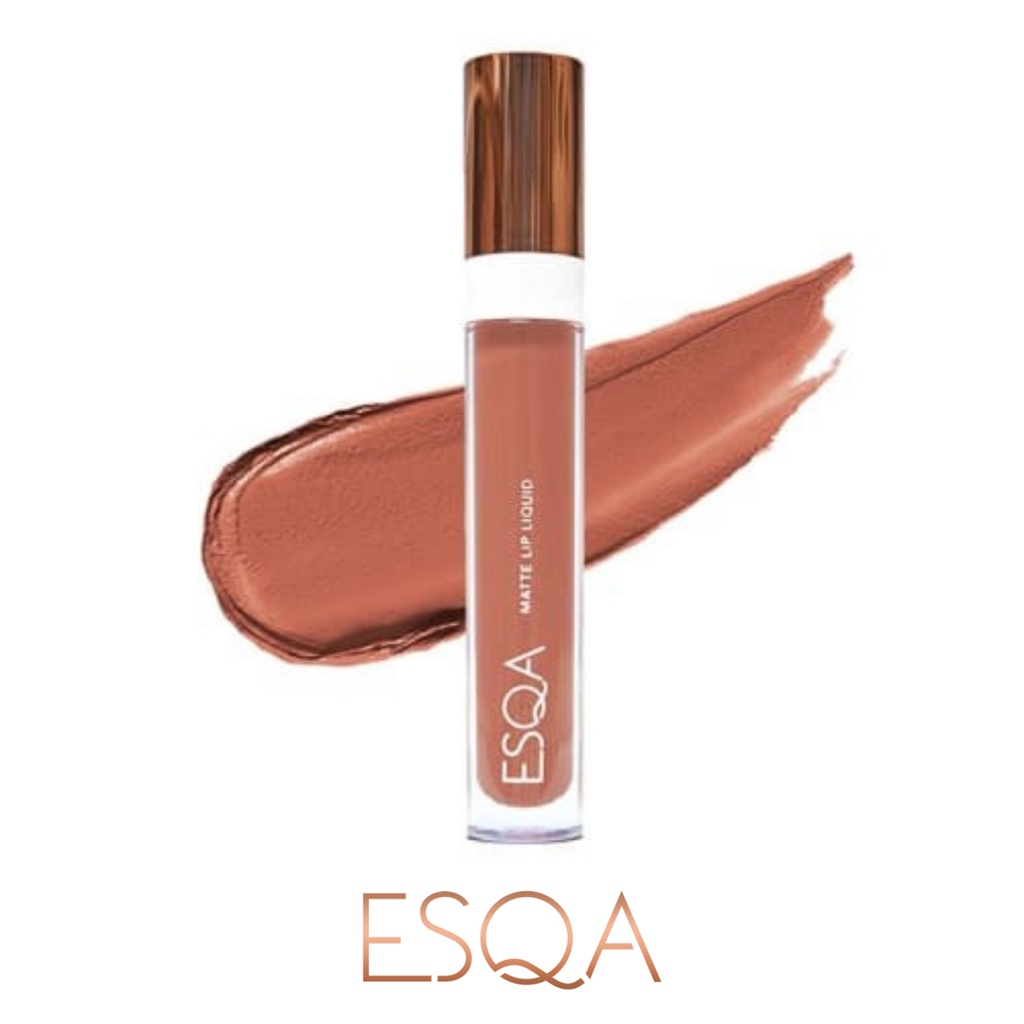 Esqa Matte Lip Liquid - Coral Tease | Peachy Pop | Apple Crumble | Foxy ...