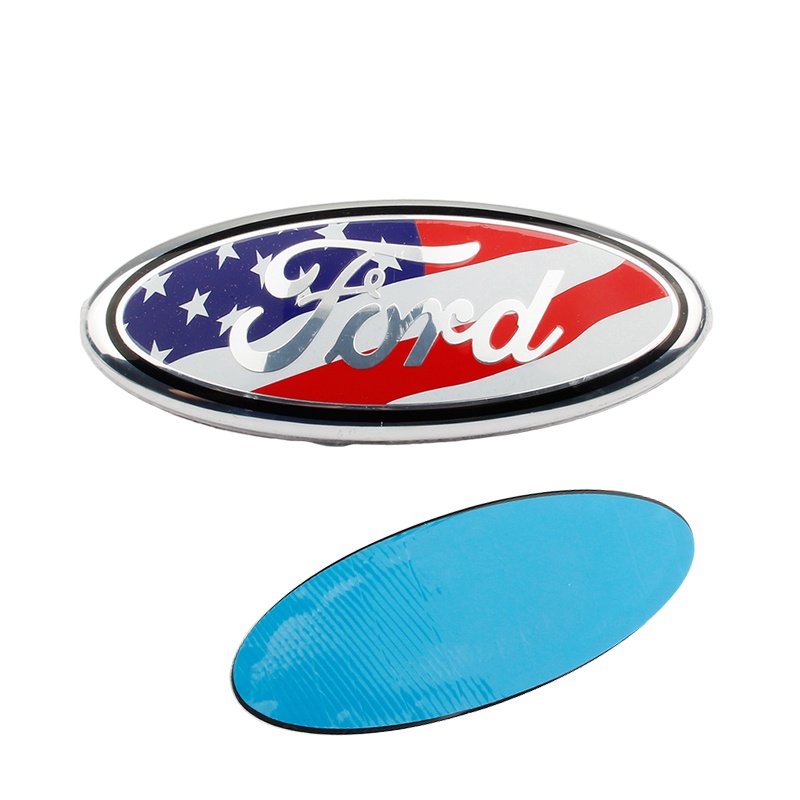 7 Inch Ford Logo Badge Front Rear Emblem Sticker For F150 F250 Explorer ...