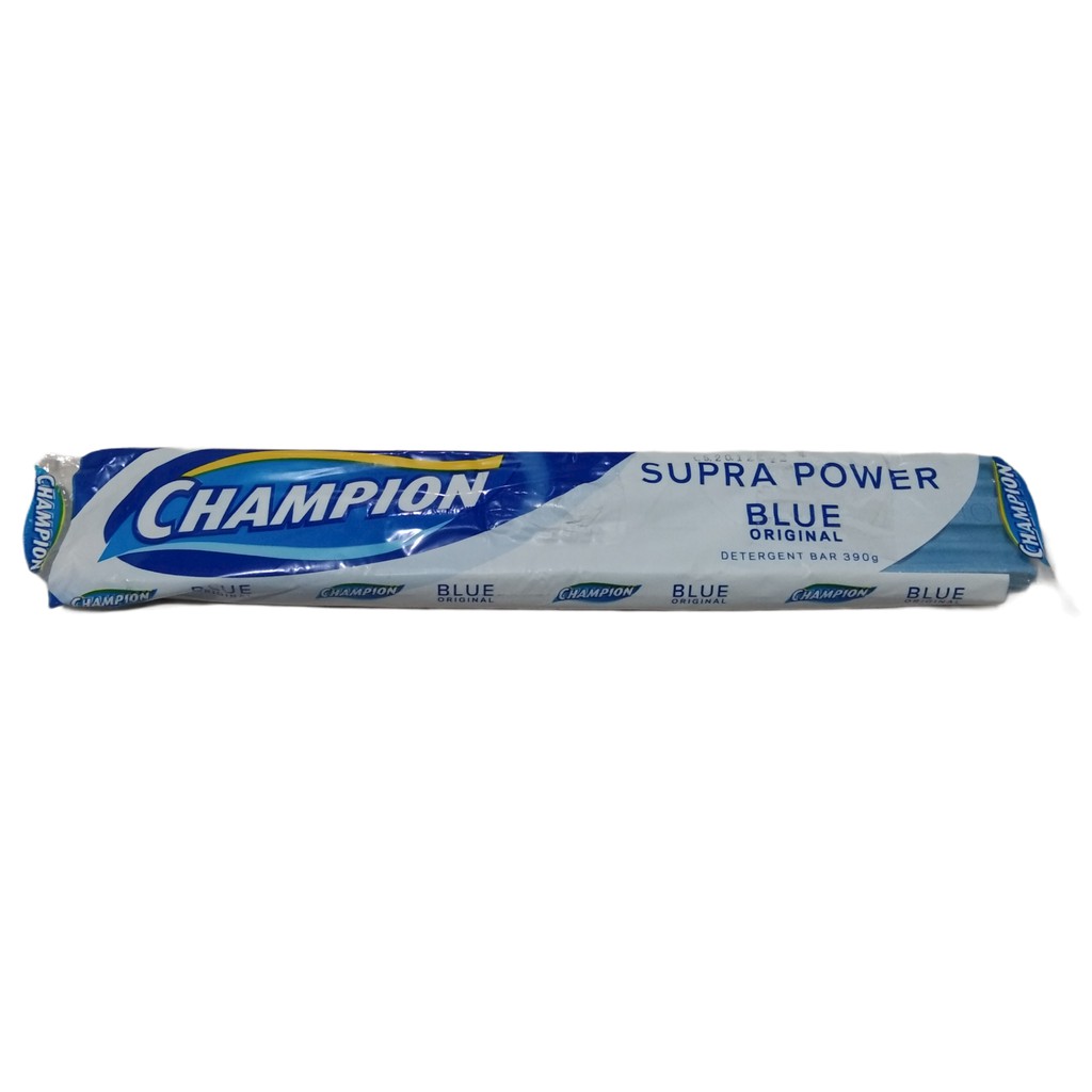 Champion Detergent Bar Blue Original 370g | Shopee Philippines