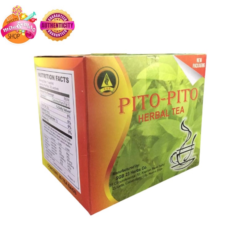 All Natural Pito-Pito Organic Tea 20 pcs | Shopee Philippines