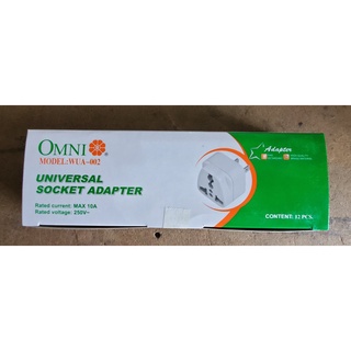 OMNI PER BOX 12PCS - WHOLE SALE / WHOLESALE UNIVERSAL SOCKET ADAPTER ...