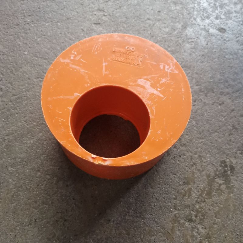 good quality thick sanitary Pvc orange bushing reducer 2x3 3x4 4x2 ...