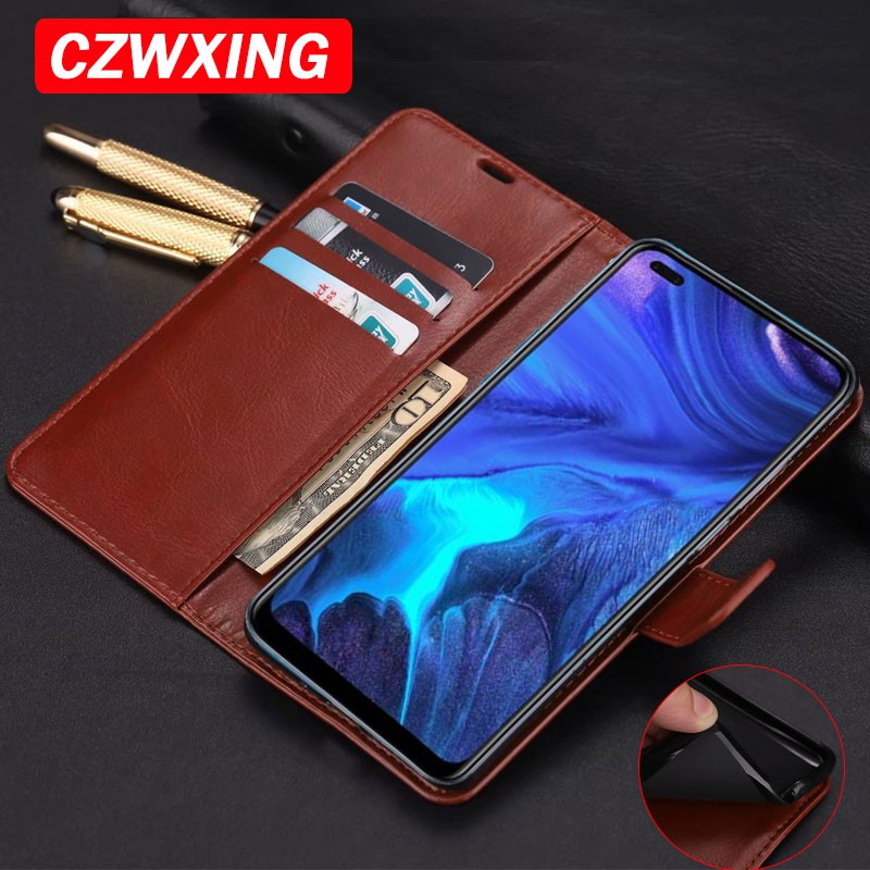 OPPO Reno4 Case Flip wallet Leather Back Cover OPPO Reno 4 Reno4 Phone ...