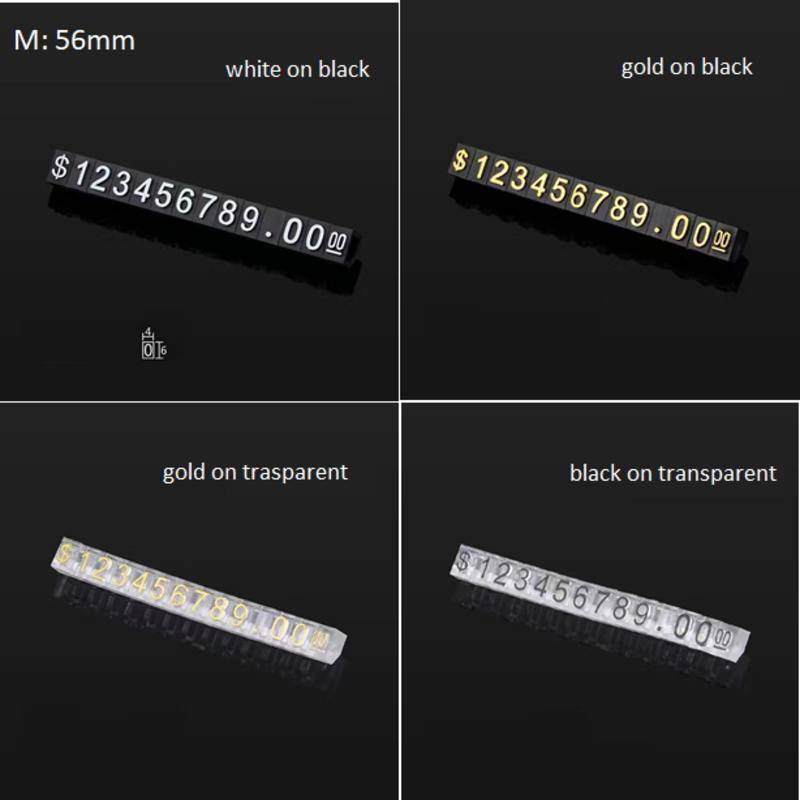 10sets Price Display Stand Tag Price Tag Adjustable Number Signage ...