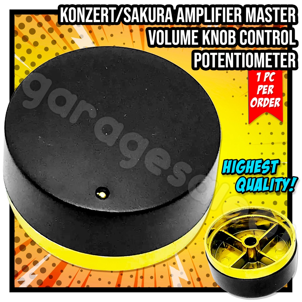 Konzert/Sakura Amplifier Master Volume Knob Control Knob Potentiometer ...