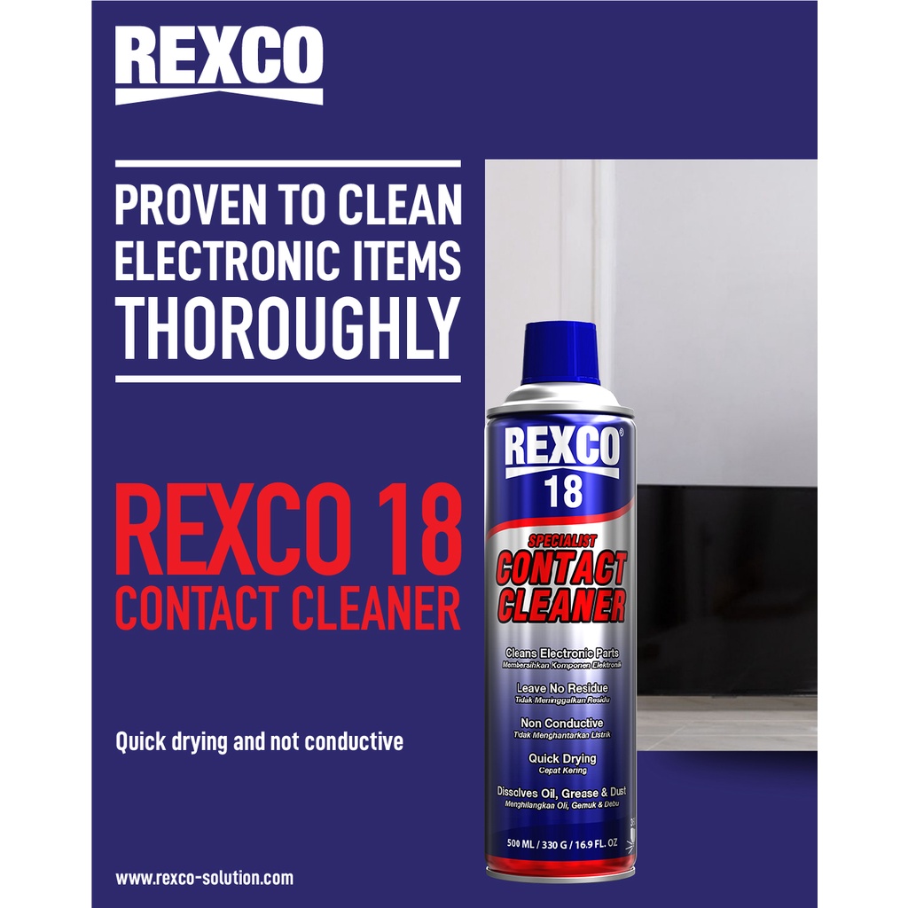 Rexco 18 SPECIALIST CONTACT CLEANER | Shopee Philippines