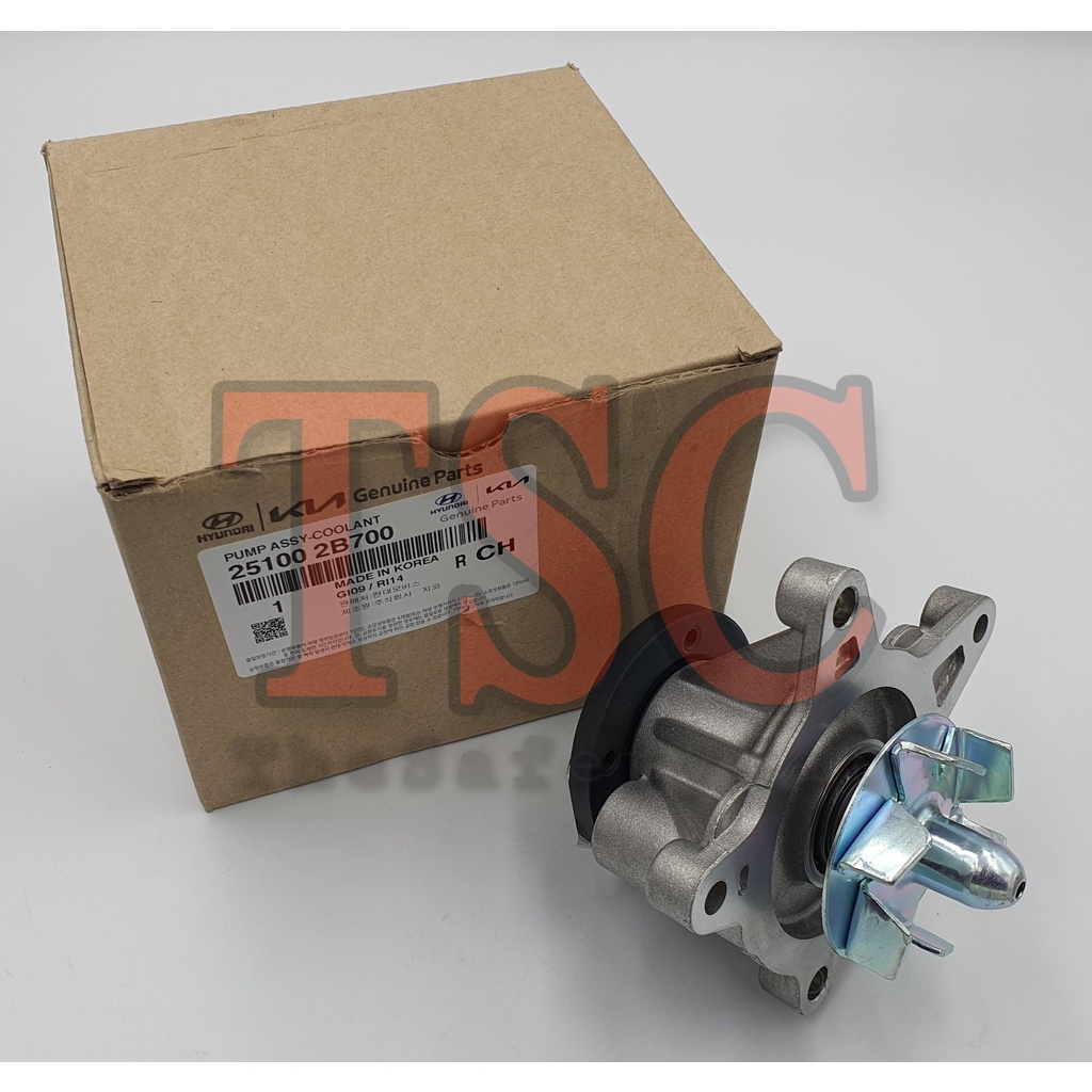 ORIGINAL Water Pump Assy Hyundai Accent, Elantra, Kia Rio Part no ...