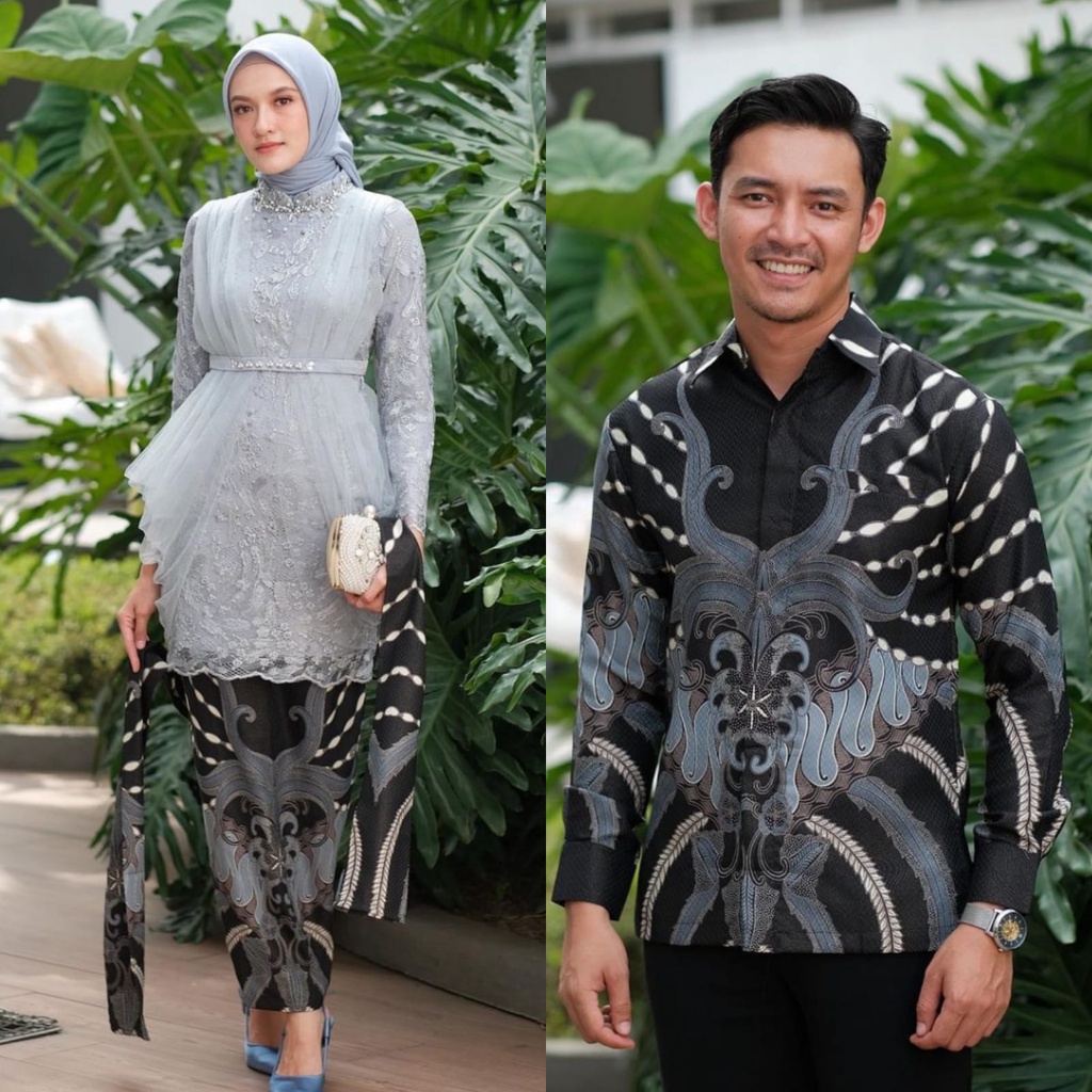 Couple KEBAYA KONDANGAN BRUKAT TOP MODERN GRADUATION BRIDESMAID DRESS ...