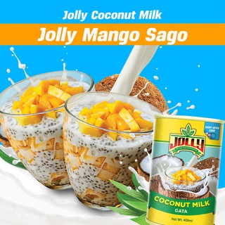 Jolly Coconut Milk 400ml x 2 | Shopee Philippines