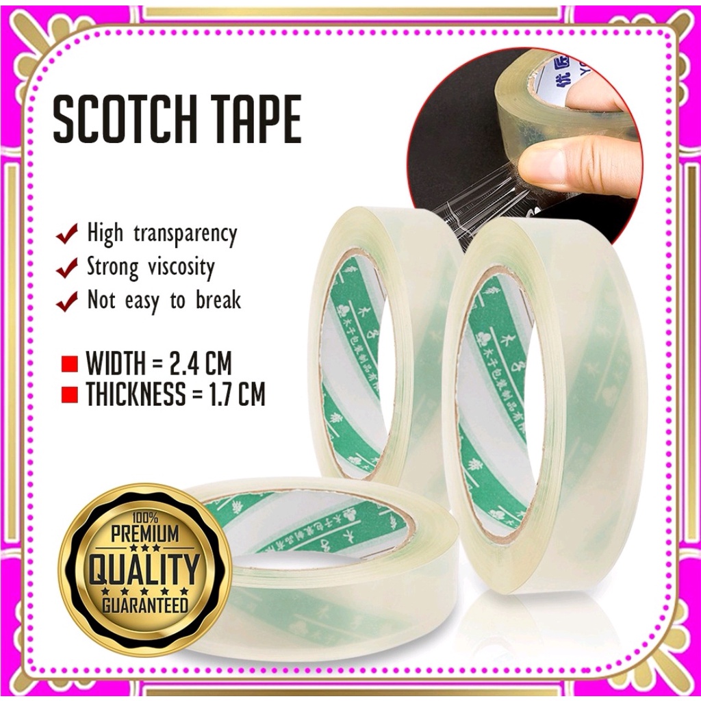 Shop tape scotch 1 inch for Sale on Shopee Philippines