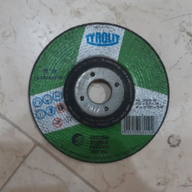Tyrolit Stone / Cement Cutting Disc 4" Authentic (per pc) | Shopee ...