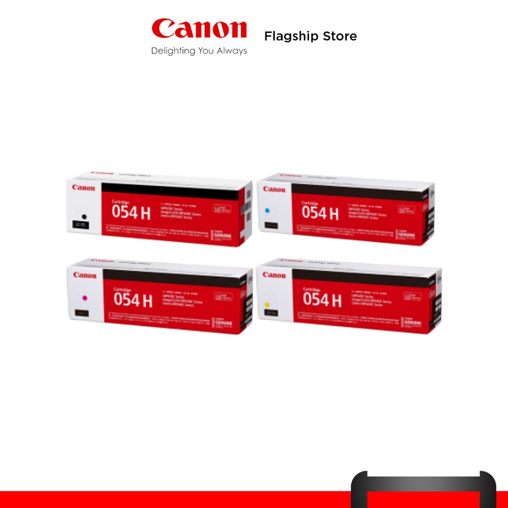 Canon Toner Cartridge 054H Ink Toner (Black, Cyan, Magenta, Yellow) | Shopee Philippines
