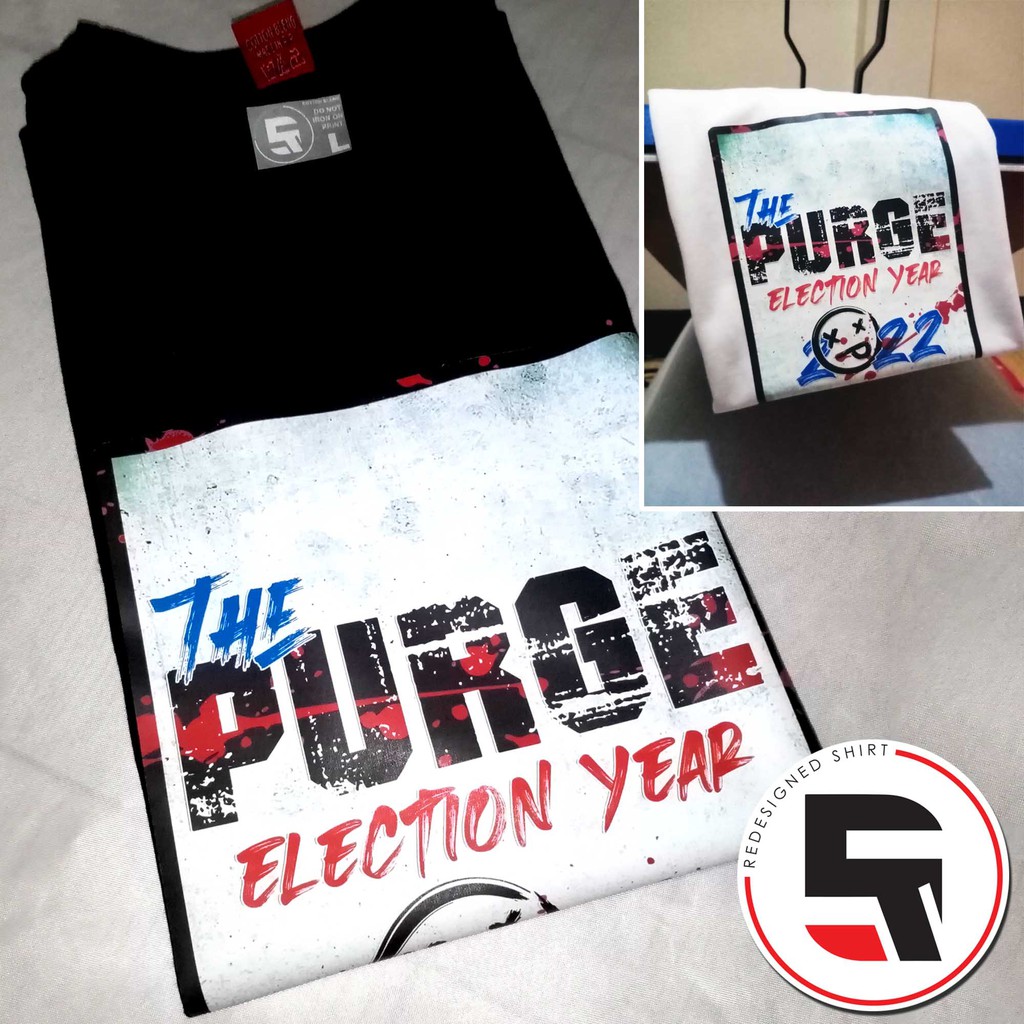 The Purge Printed Graphic T-shirt | Shopee Philippines