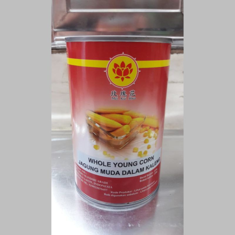 MEI KUI HWA WHOLE YOUNG CORN/LIGHT SHOPPING IN CANS | Shopee Philippines
